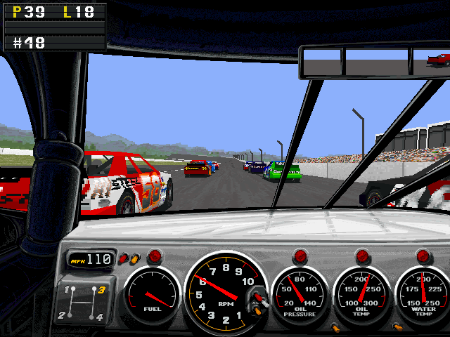 Jogos Antigos - Nascar Racing