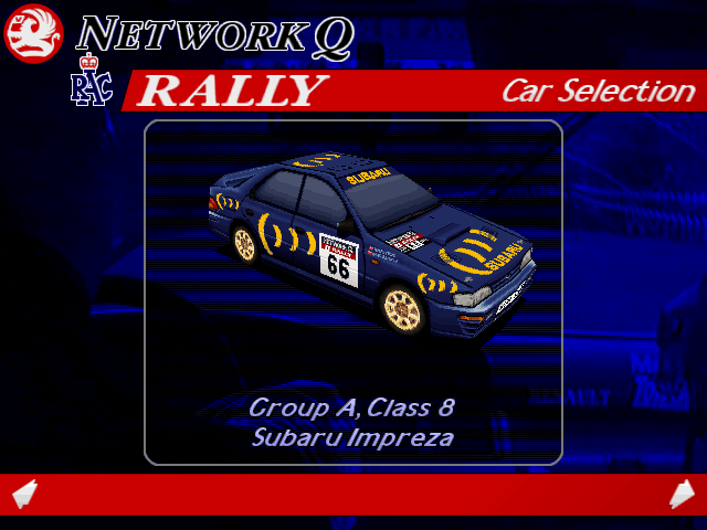 Jogos Antigos - Network Q Rac Rally